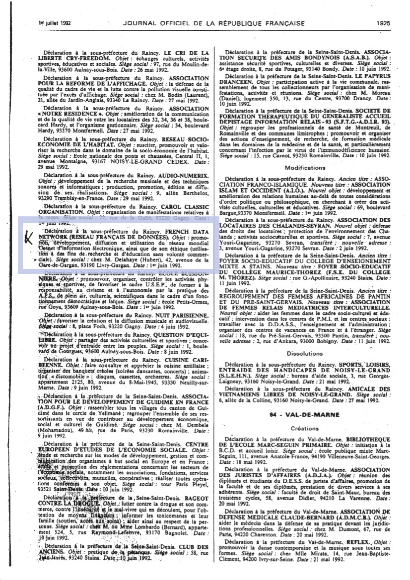 Notre histoire | FDN - Fournisseur d'Accès à Internet associatif depuis ...